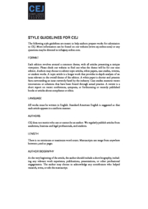 CEJ-Style-Guidelines – Compliance Elliance Journal (CEJ)